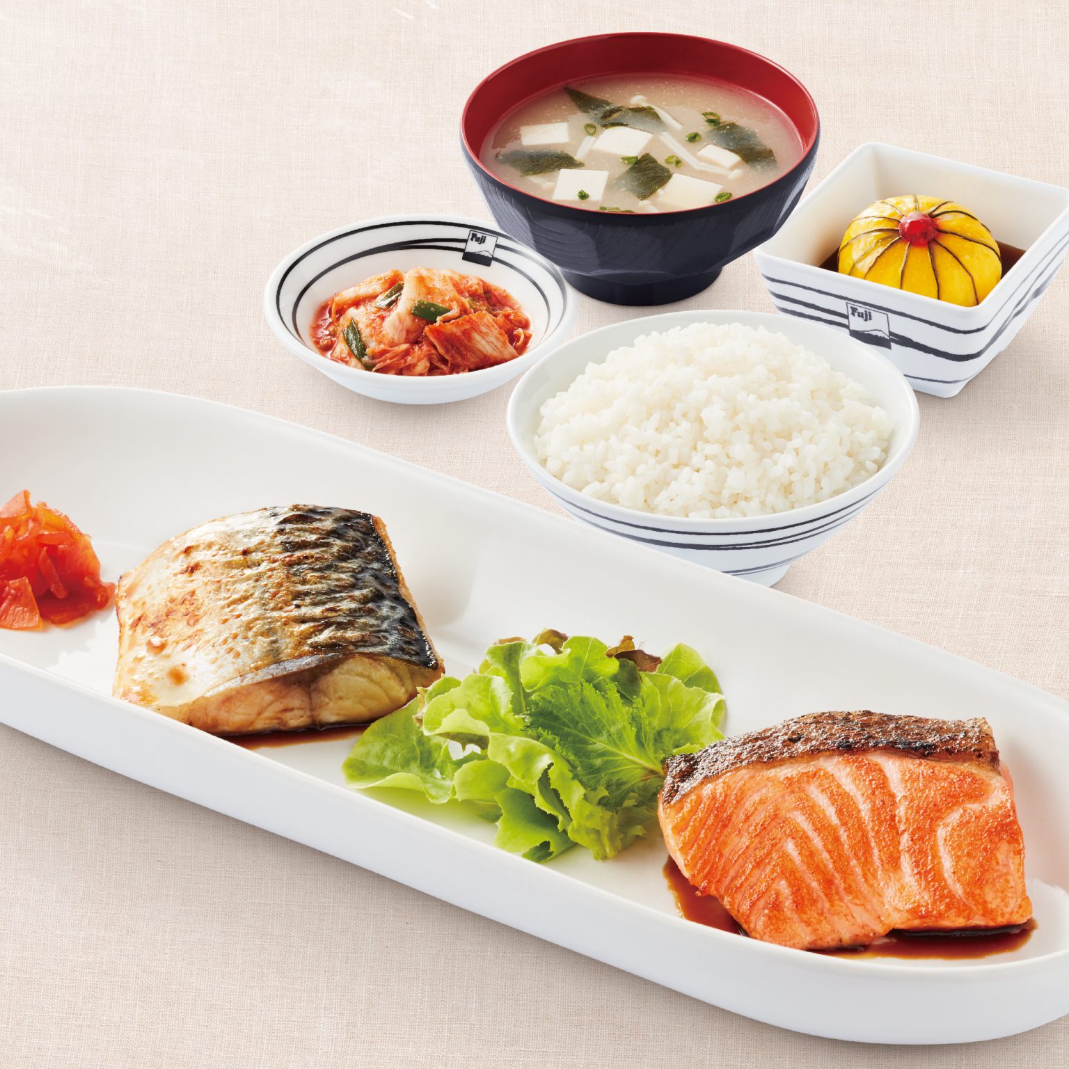 Yakizakana Nishoku Set – Fuji Japanese Restaurant