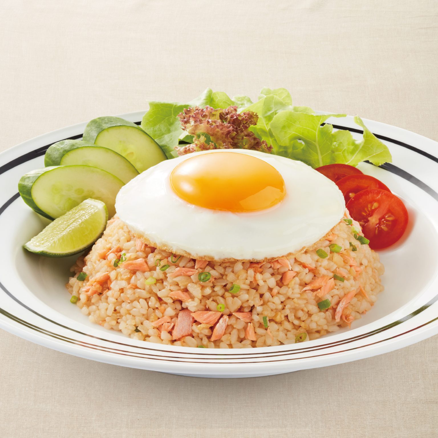 Salmon Garlic Fried Rice – Fuji Japanese Restaurant